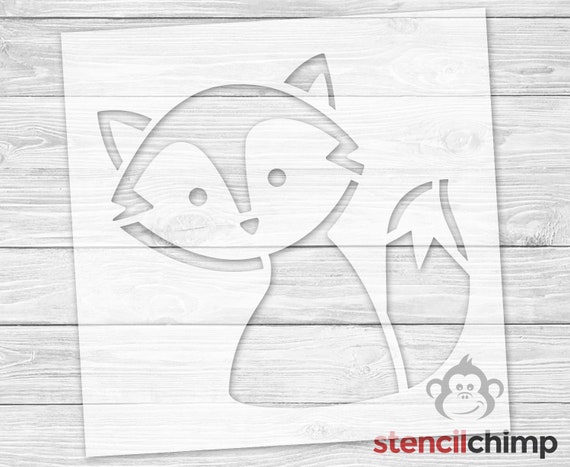 Fox Pumpkin Carving Pattern