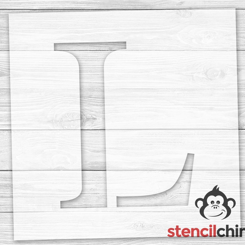 Letter Stencils Large - Etsy