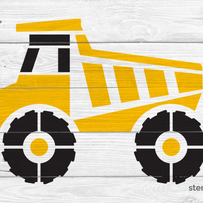 Truck Stencil - Etsy