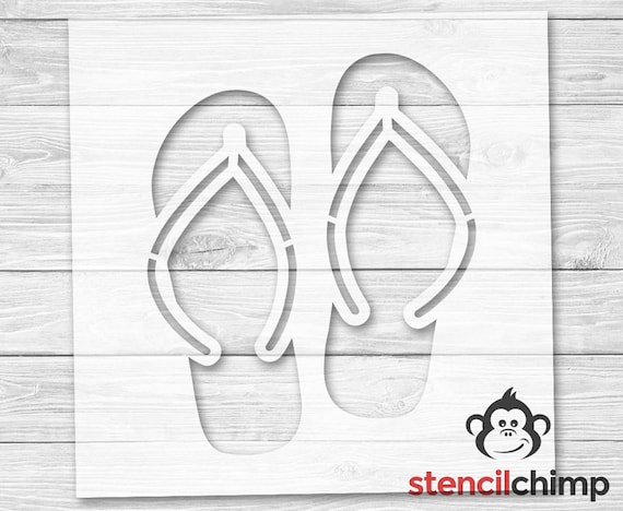 Flip Flop Stencil