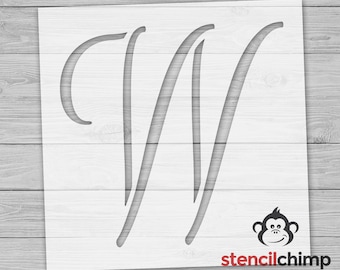 Alphabet Stencil, Script Letter Stencil, Script Letter Stencil Planner ...