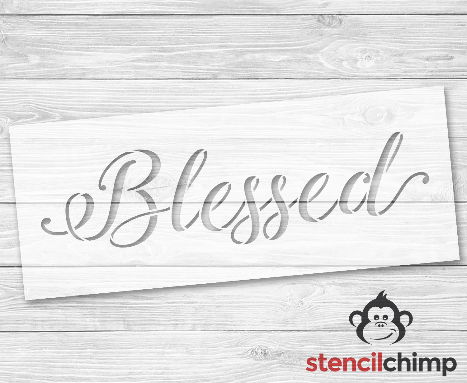 Blessed Stencil Farmhouse Stencil Thanksgiving Stencil - Etsy