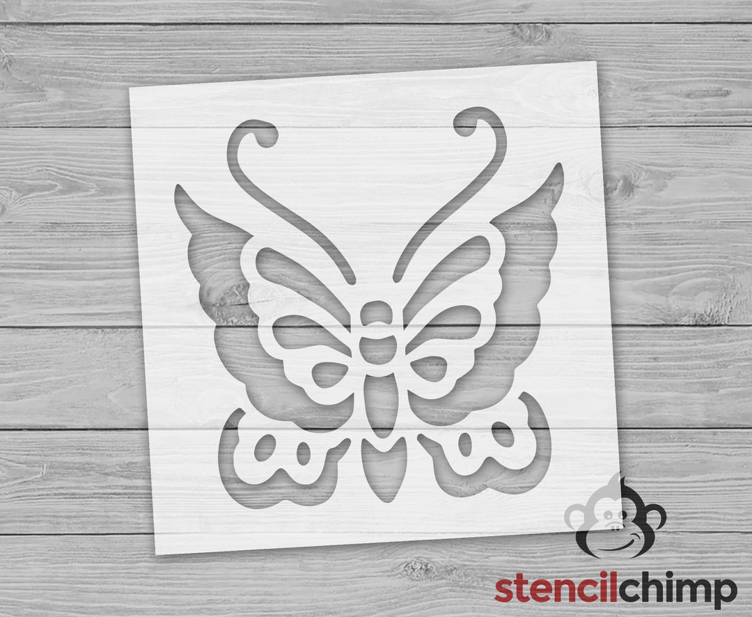 Butterfly Stencil for Girls Room Decor, Summer Stencil, Monarch Stencil ...