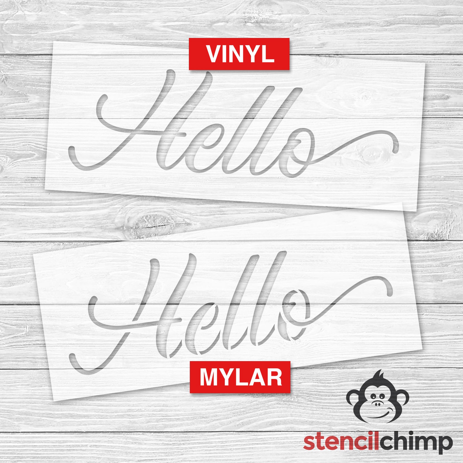 Hello Stencil Farmhouse Stencil Thanksgiving Stencil | Etsy