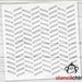 Chevron Stencil, Pattern Stencil for Home Decor, DIY Wall Stencil ...