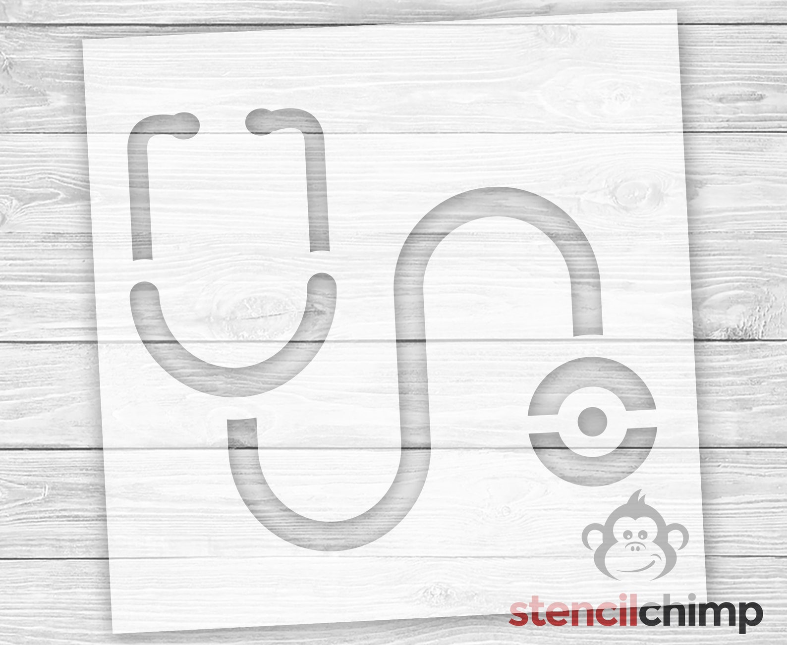 Stethoscope Stencil Doctor Stencil Nurse Stencil Medical - Etsy