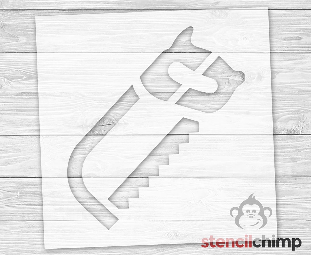 Hacksaw Stencil | Tools Stencil | Garage Stencil for Wall Art | Tool ...