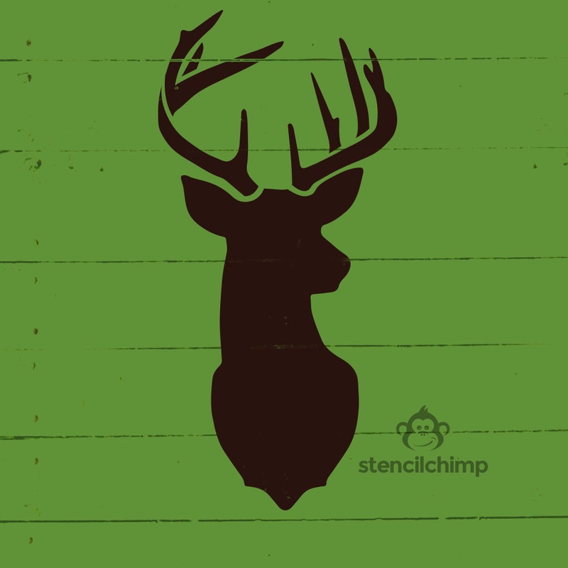 Deer Stencil - Etsy
