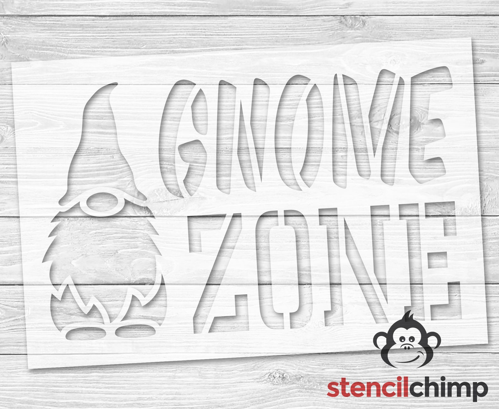 Gnome Stencil Gnome Zone Stencil for Garden Sign Garden - Etsy UK
