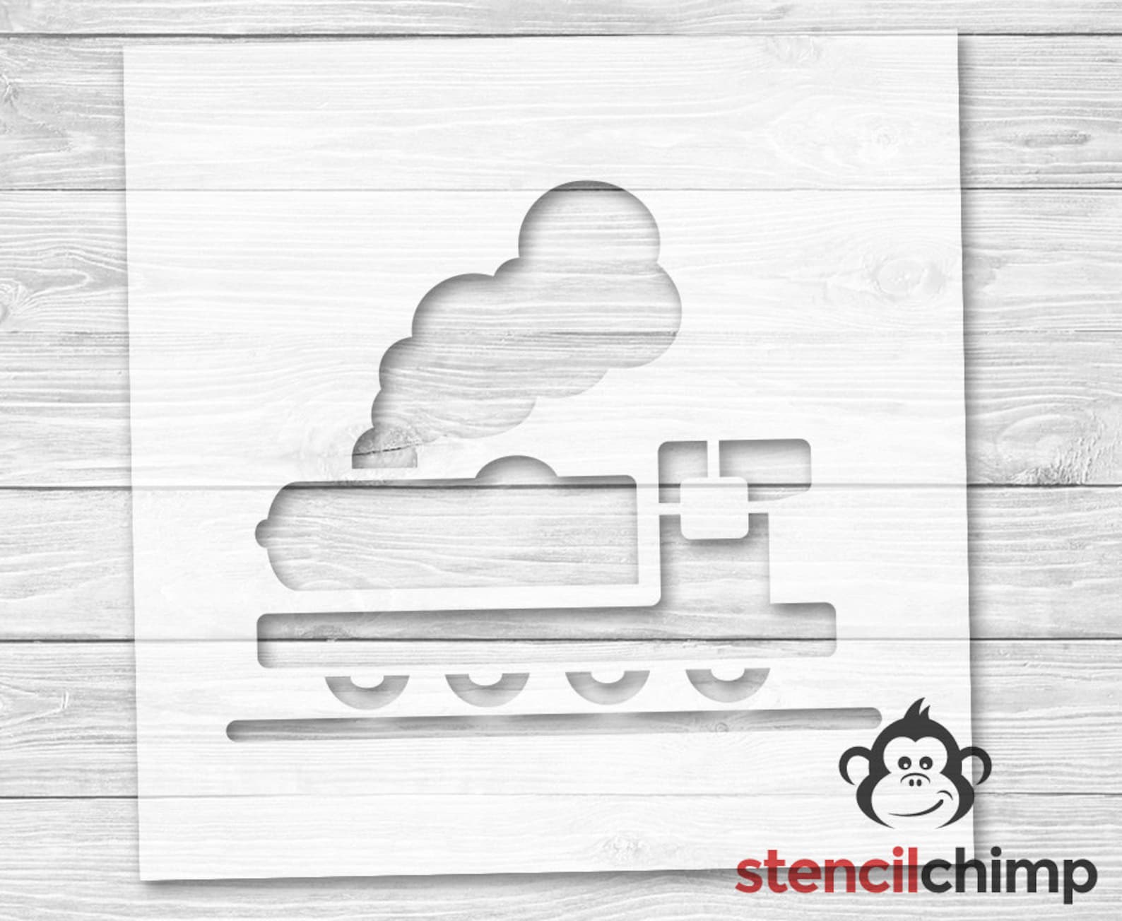 Train Stencil Steam Engine Stencil for Nursery or Playroom | Etsy