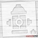 Fire Hydrant Stencil Firefighter Stencil Dog Stencil - Etsy