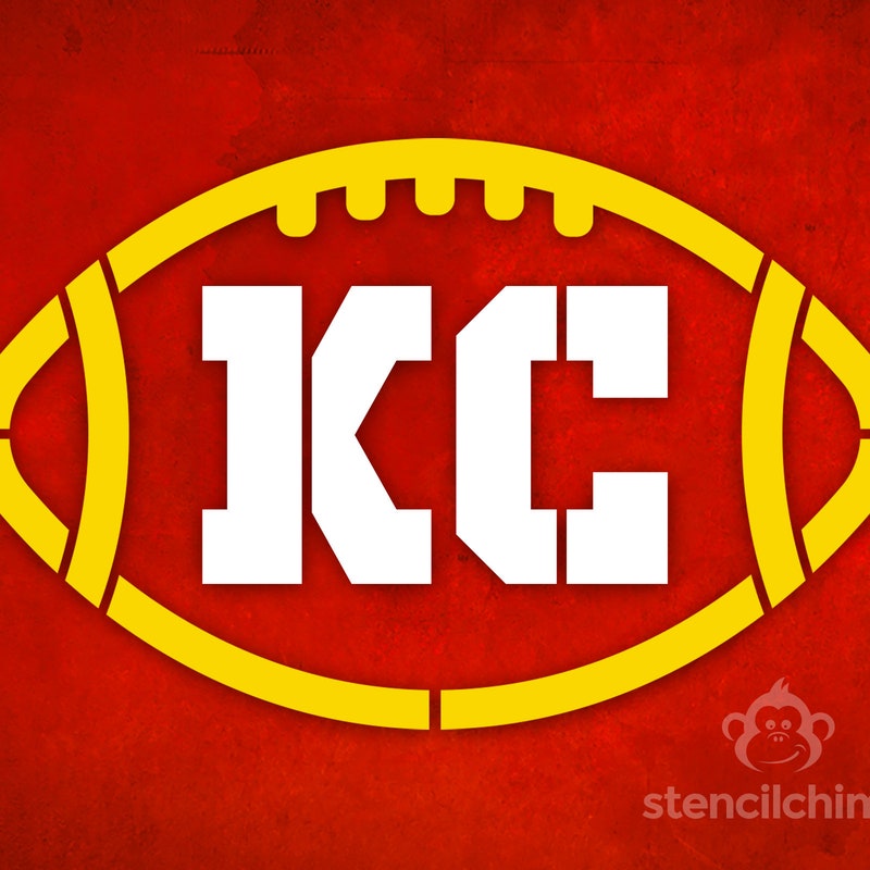 Kansas City Chiefs Stencil - Etsy