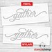 Gather Stencil | Farmhouse Stencil for Kitchen Pallet Art | Rustic Wood ...