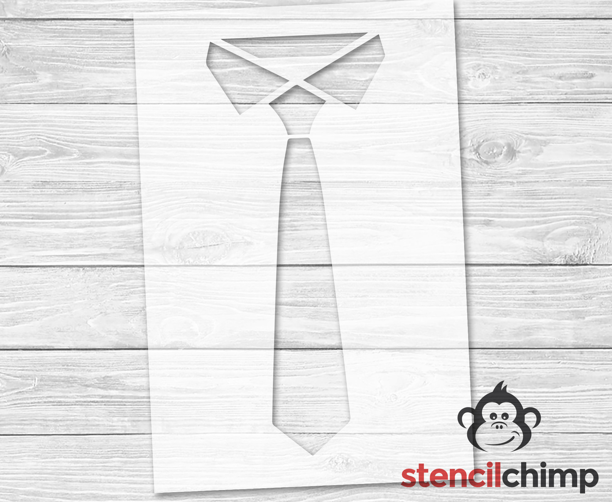Father's Day Stencil | Necktie Stencil | Tie Stencil for Wood Sign ...