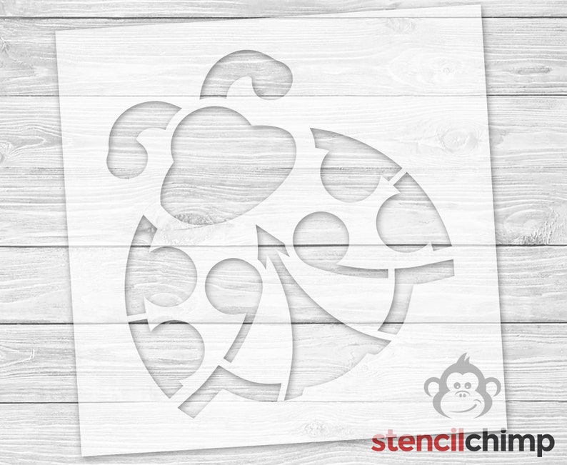 Ladybug Stencil Large Ladybug Stencil Bug Stencil Beetle - Etsy