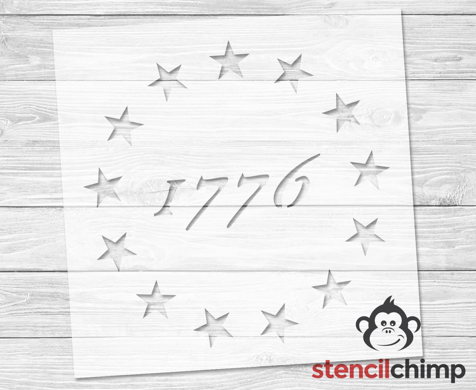 Betsy Ross Flag Stencil 1776 Stencil Patriotic USA Stencil - Etsy