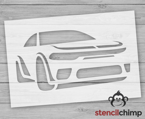 Stencil Car Stencil Muscle Car Stencil Transportation - Etsy