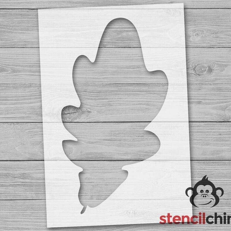 Oak Leaf Stencils - Etsy