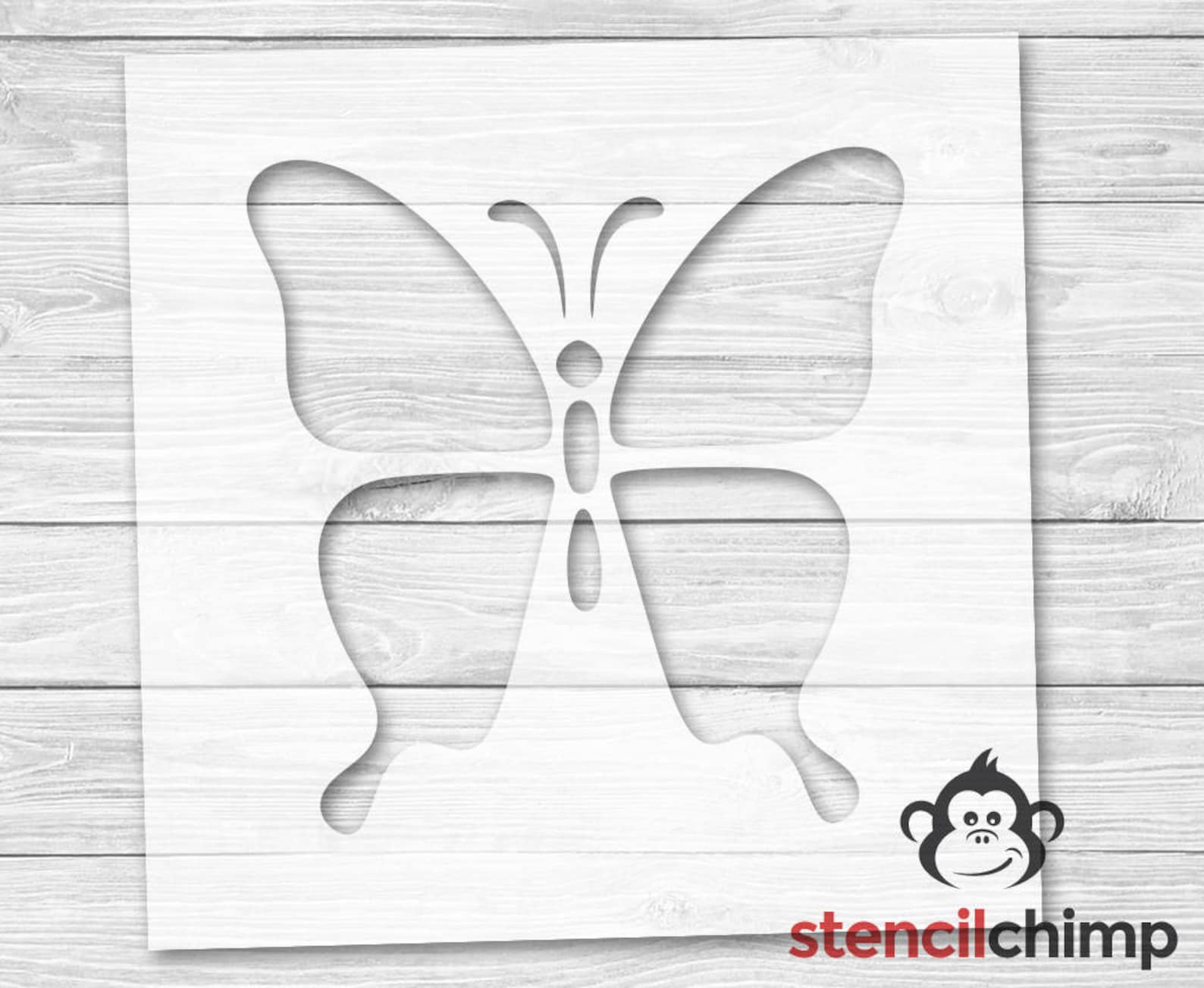 Butterfly Stencil Summer Stencil Monarch Stencil Spring - Etsy