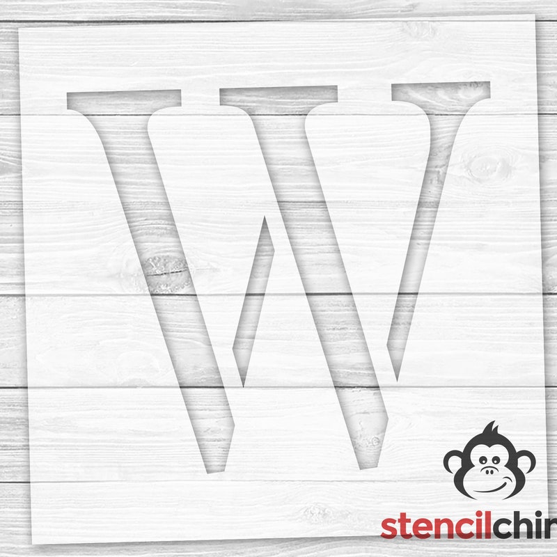 Letter W Monogram - Etsy