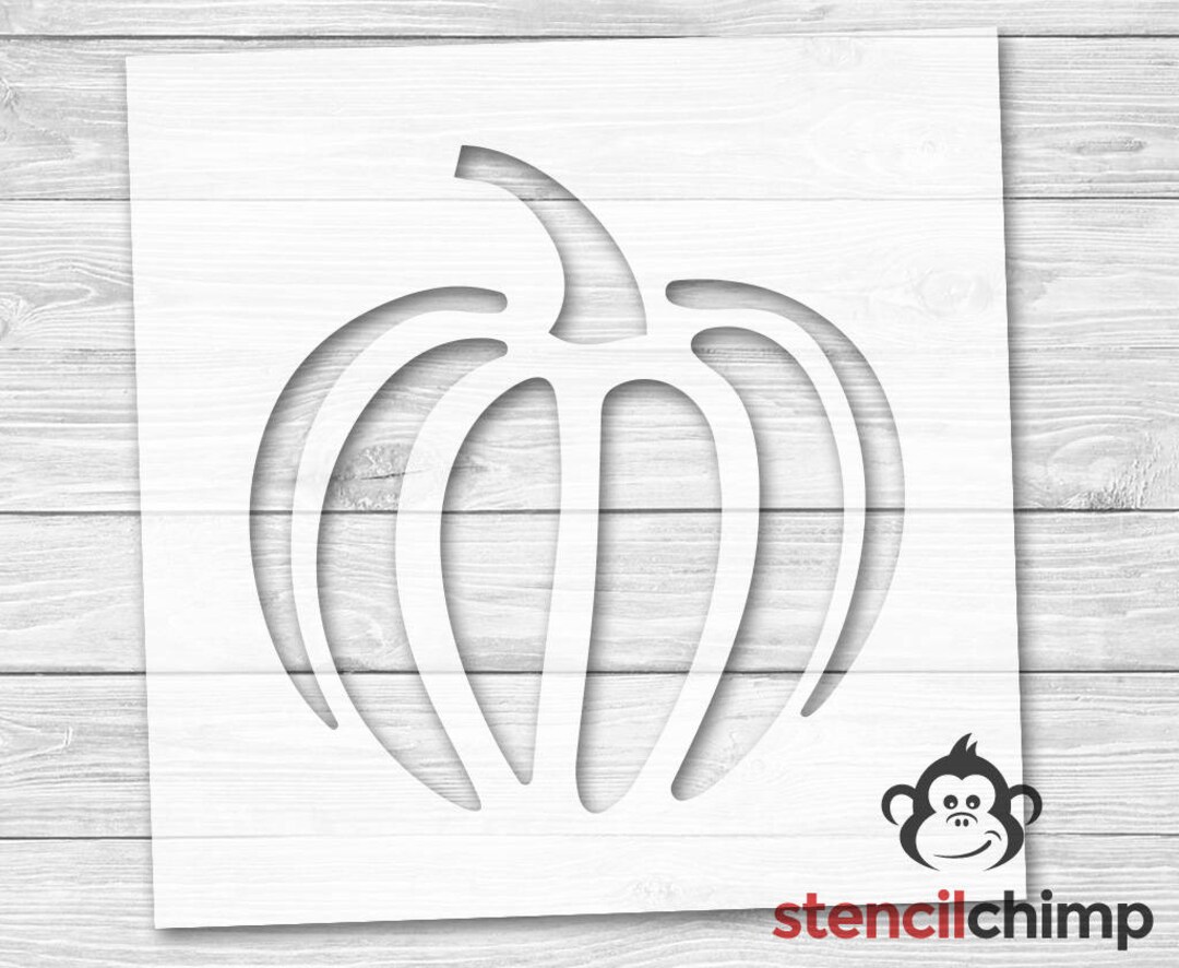 Pumpkin Stencil | Fall Stencil | Harvest Stencil | Thanksgiving Stencil ...
