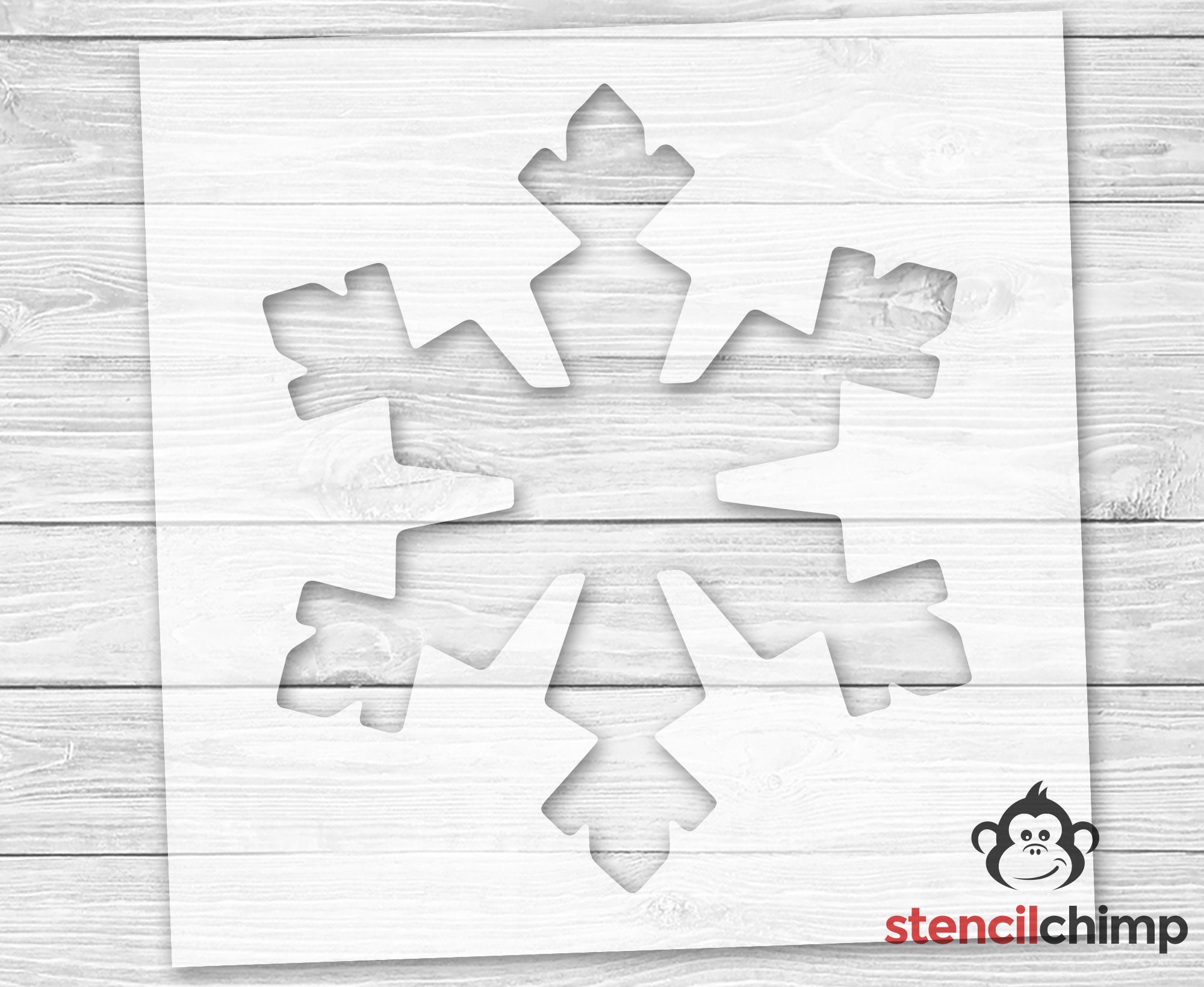 Snowflake Stencil Christmas Stencil Winter Stencil Holiday | Etsy