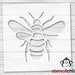 Bee Stencil Bee Hive Stencil DIY Pallet Art Stencil for - Etsy