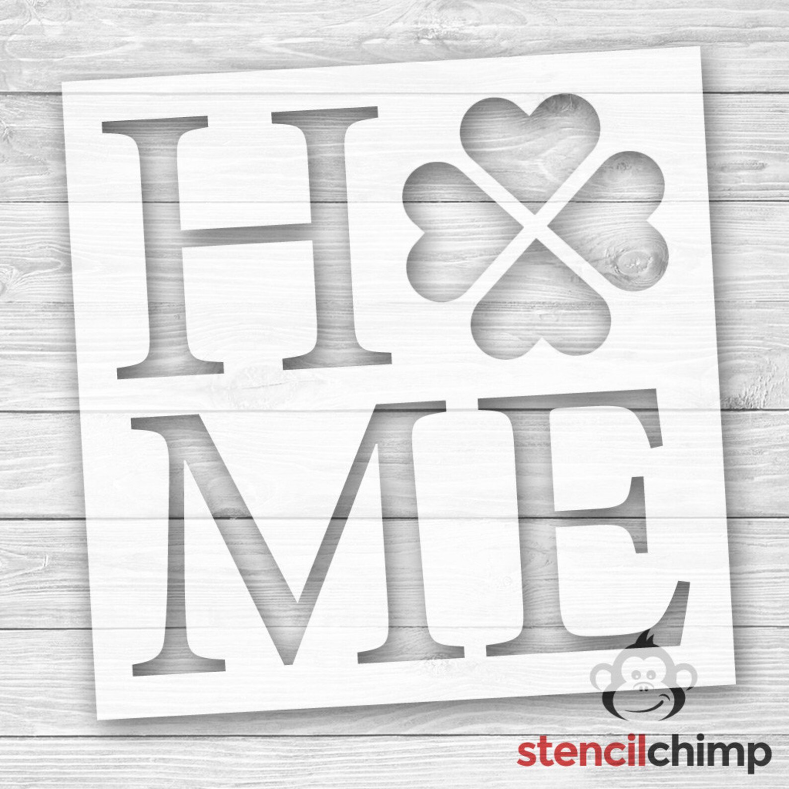 St. Patrick's Day Stencil | Home Stencil | Luck of the Irish Stencil ...