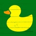 Rubber Duck Stencil | Bathroom Stencil | Duck Stencil for Kids Room ...