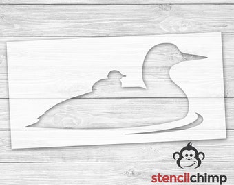 Loon Silhouette - Etsy