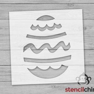 Easter Egg Stencil for Easter Decorations, Egg Stencil, Easter Stencil for Spring Stencil ...