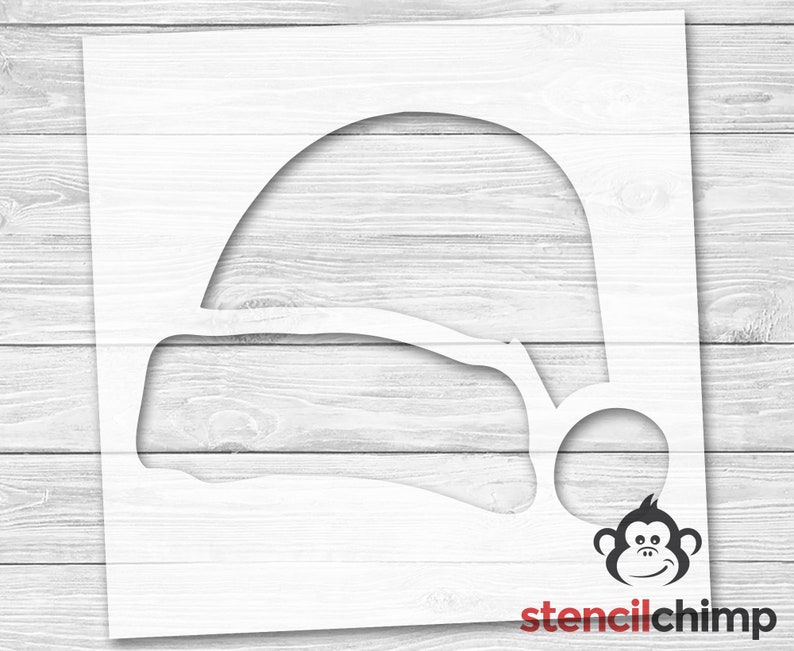 Santa Hat Stencil Christmas Stencil Holiday Stencil | Etsy