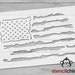 Betsy Ross Flag Stencil 1776 Stencil Patriotic USA Stencil United ...