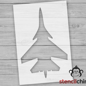 Fighter Jet Stencil, Airplane Stencil for Kids Room Decor, Aviation ...