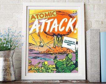 Vintage Cold War Poster - Etsy