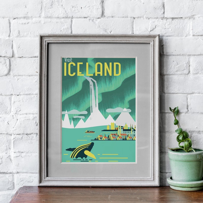 Iceland Poster - Etsy
