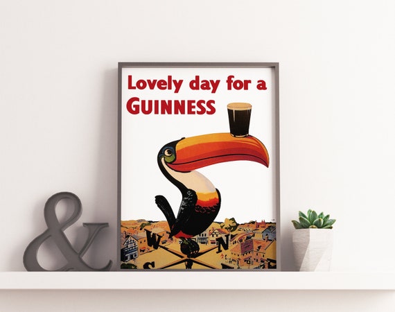 VINTAGE BEER POSTER Lager Brewery Bar Poster Artwork Vintage - Etsy