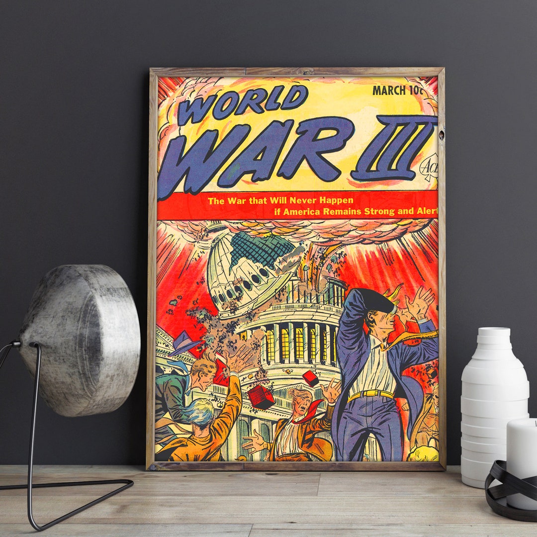 World War III, White House Getting Hit by an Atomic Bomb. Government ...