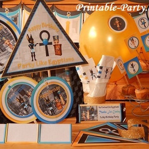 Anubis Lord of the Dead Egyptian Party Supplies - Etsy