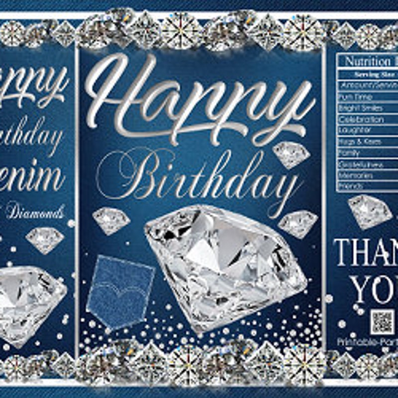 Denim Box Party Favors - Etsy