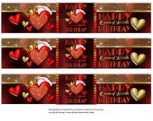 Printable Water Bottle Labels | Candyland Candy Shop Lollipop Drink ...