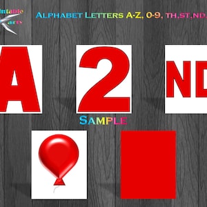 8x10.5 Inch Black Printable Alphabet Letters - Etsy