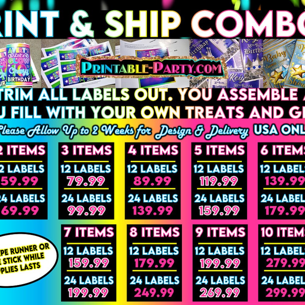 PrintablePartyStudio - Etsy