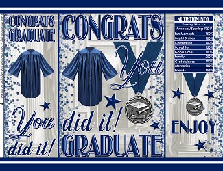 Printable Potato Chip Bags Graduation Congrats Graduate School ...