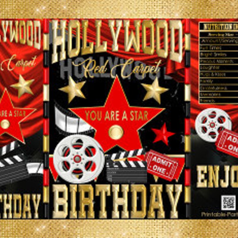 Hollywood Birthday - Etsy