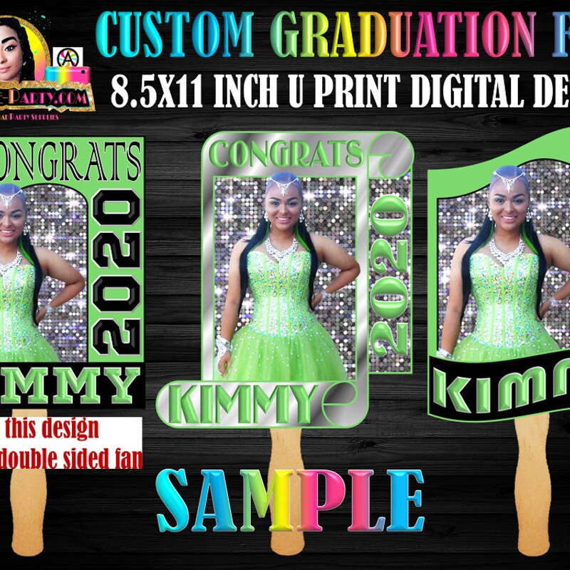 Personalized Fans - Etsy