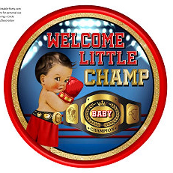 Boxing Centerpiece - Etsy