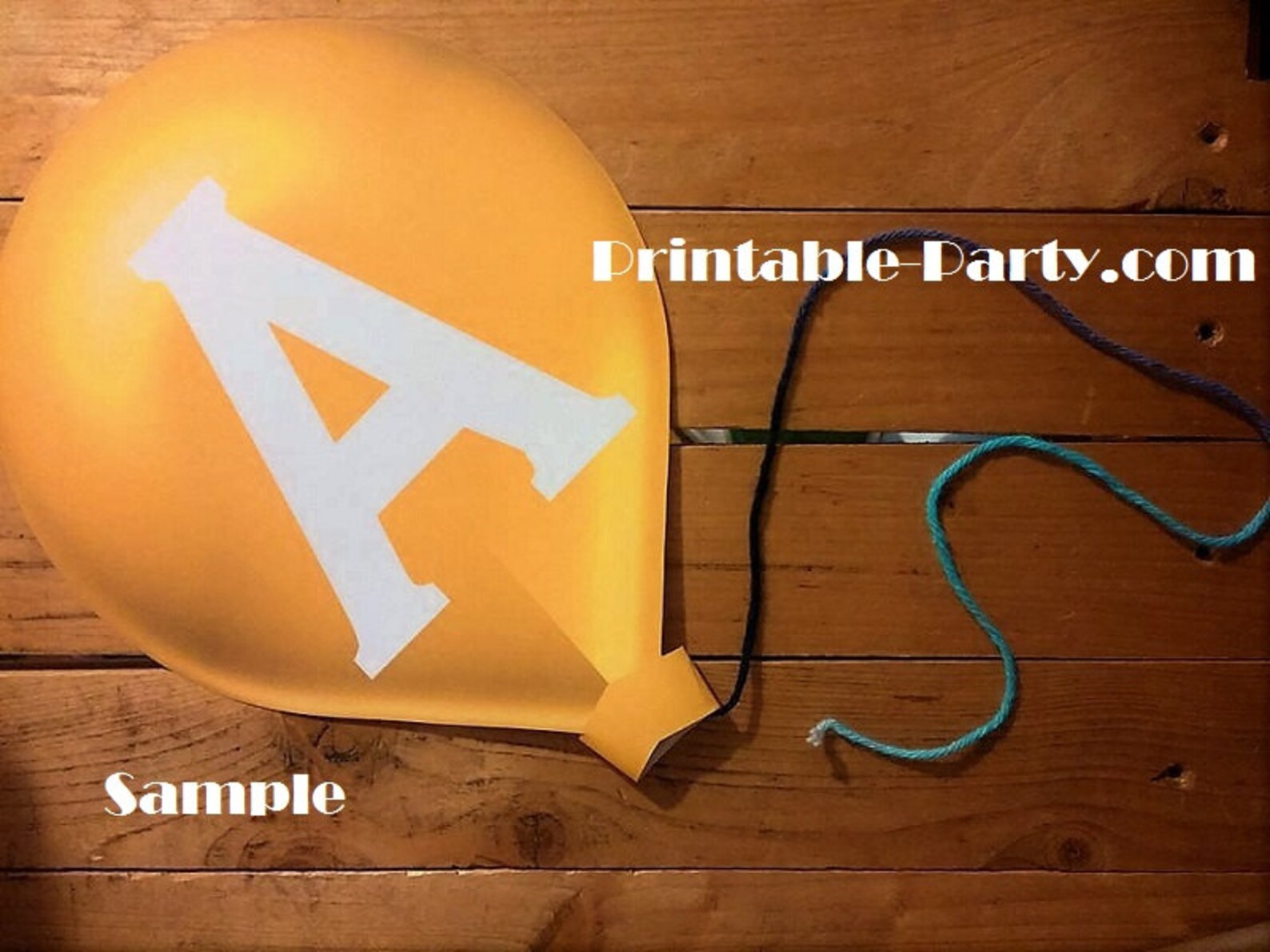 8x8 Inch Balloon Shaped Black Printable Banner Letters | Etsy