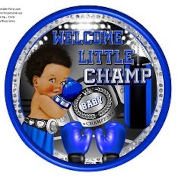 Boxing Baby Shower - Etsy