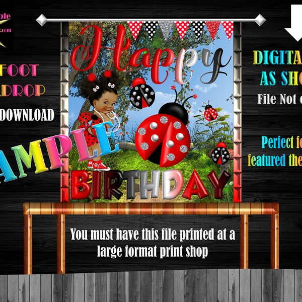 Ladybug Banner - Etsy